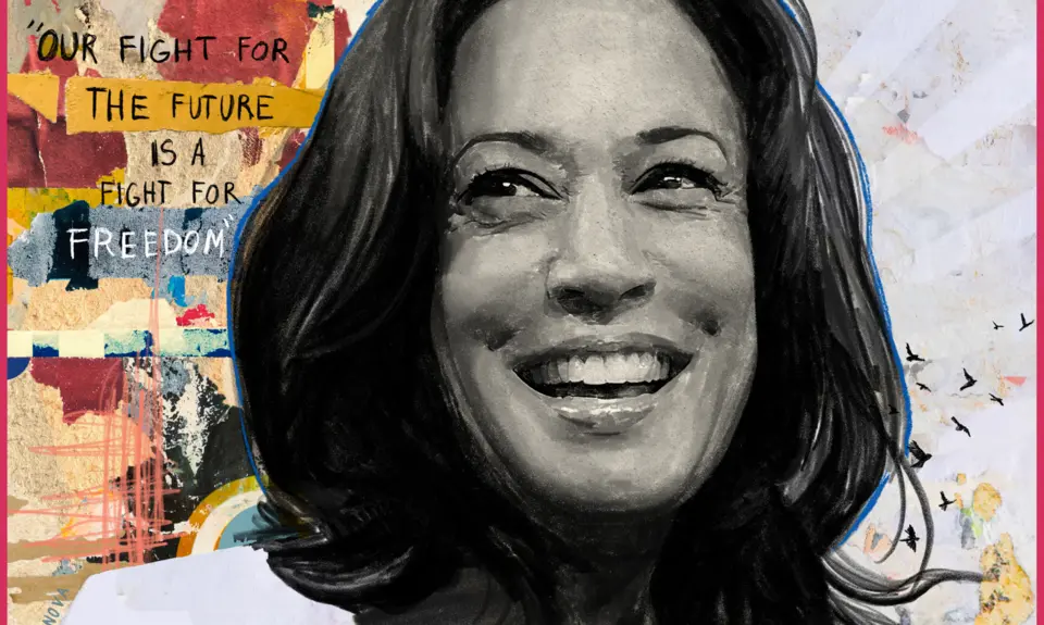 People For Releases Powerful New Portrait, “Kamala Harris: Freedom” by Visual Artist Victoria ...